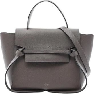 Celine Sac &agrave; main vintage Pre-owned - Femme - Pre-owned - Gris - Taille: ONE Size
