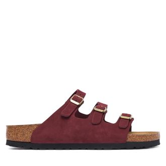 Birkenstock Pantoletten Birkenstock Florida 1033172 Dunkelrot