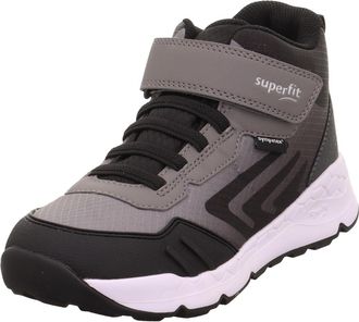 Superfit Free Ride Jungen leicht gef&uuml;tterte Sympatex GRAU/SCHWARZ 2000 Sneaker, 37 EU
