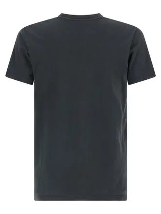 Maison Margiela Mens Black Cotton T-Shirt