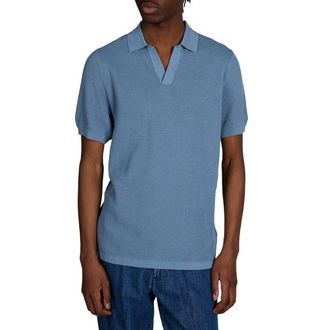MC2 Saint Barth Polo Sloan sans boutons en maille filet