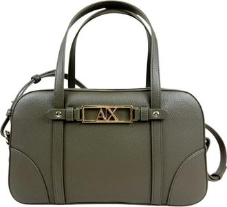 A|X Armani Exchange Femme, Sacs, Vert, Taille: ONE Size Polly Bauletto L