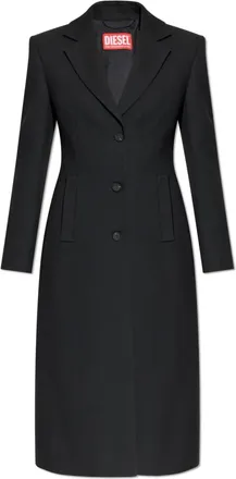 Diesel Femme, Manteaux, Noir, Taille: 36 FR G-Allan Coat