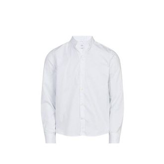 Au Printemps Paris Chemise cintr&eacute;e &agrave; motif en coton
