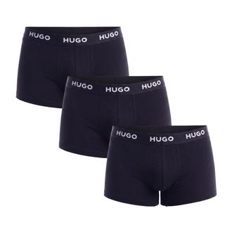 HUGO BOSS Trunk Triplet Pack - - Underwear - Herren - Schwarzk - S