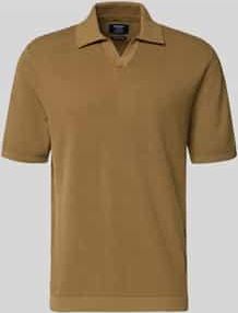 Mc Neal Regular Fit Poloshirt mit gerippten Abschl&uuml;ssen