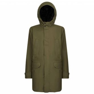 Geox Winterjacke Bleiben Warm Stilvoll - - Jackets - Herren - Gr&uuml;n - 2XL