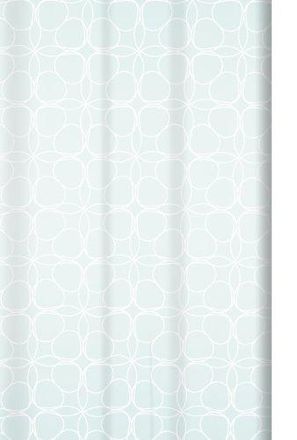 Spirella 10.16333 Textil-Duschvorhang 180 x 200 cm, Filigran White