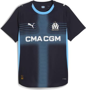 Puma Maillot Authentic Away 25/26 Olympique de Marseille Homme, Accessoires, Bleu, XXL