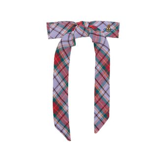 Vivienne Westwood Femme, Accessoires, Multicolore, Taille: ONE Size Tartan Hair Clip