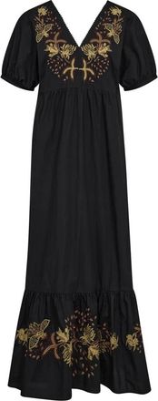 Mos Mosh MOS Mosh, Femme, Robes, Noir, Taille: 44 FR Maxi Robes