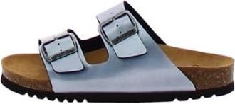 Scholl Femme Josephine Sandale, Blue Metallic, 39 EU