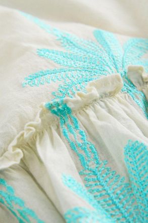 Next Strandkleid Minikleid, Palmen (1-tlg)