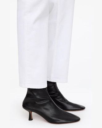 Arket Sock Boot Aus Leder -Schwarz
