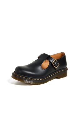 Dr. Martens Damen Polley Smooth 14852001 Sneaker, Black Smooth, 41 EU