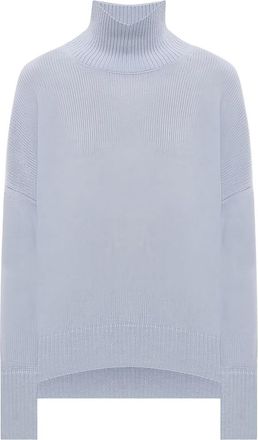 Lisa Yang Rollkragenpullover - Hellblau