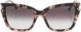Jimmy Choo London Femme, Accessoires, Brun, Taille: 54 MM Lunettes de soleil Jc5012