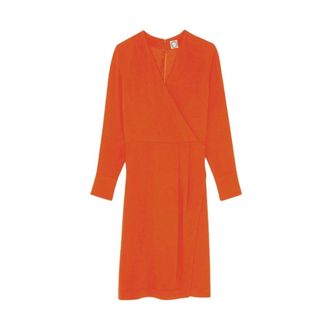 Ines De La Fressange Femme, Robes, Orange, Taille: 38 FR Blida orange dress