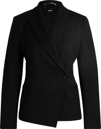 HUGO BOSS Damen, Jacken, Schwarzk, XLGr&ouml;&szlig;e