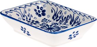 Ottoman Seifenschale ottoman Keramik handbemalt (Ägäis Blau)