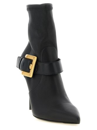 Balmain Anthem Ankle Boot - Black