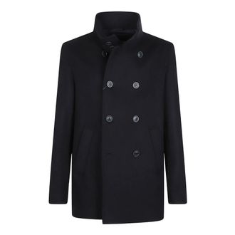 Herno Peacoat - - Coats - Herren - Blau - S