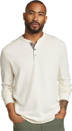 Eddie Bauer Herren-Thermo-Henley-Shirt, Klassische Passform, lang&auml;rmelig, Ungef&auml;rbt, X-Large