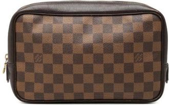 Louis Vuitton Pre-owned Trousse Toilette 25 - Femme - Pre-owned - Brun - Taille: ONE Size