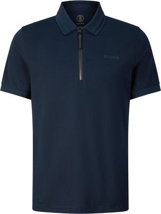 Bogner Piqu&eacute;-Polo-Shirt Timo f&uuml;r Herren - Navy-Blau - 3XL