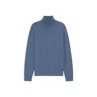 HUGO BOSS Homme, Pulls, Bleu, Taille: L Akiro_S Turtleneck