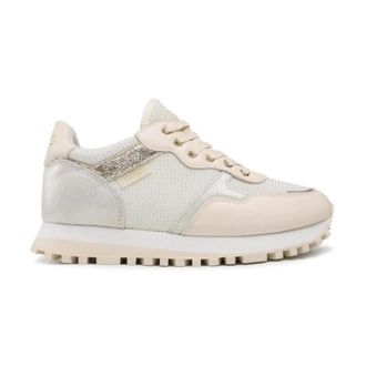Liu Jo Wonder Sneakers Beige Leder/Stoff - - Shoes - Damen - Beige - 40 EU