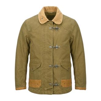 CHESAPEAKE'S Fireman Jungle Cloth Jkt Bedford - Homme - Vestes - Vert - Taille: M