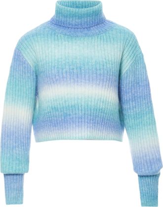 Usha Pullover Frauen Blau Mehrfarbig