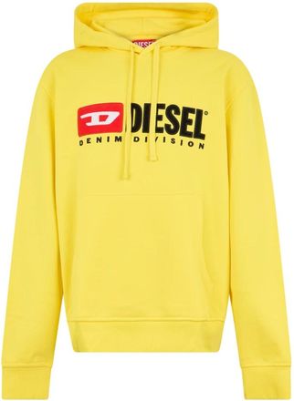 Diesel S-Ginn Hood Div - Homme - Sweatshirts et sweats &agrave; capuche - Jaune - Taille: 3XL