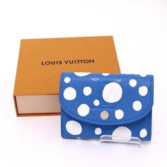 Louis Vuitton unisex, Pre-owned, Bleu, Taille: ONE Size Portefeuille Vintage Pre-owned