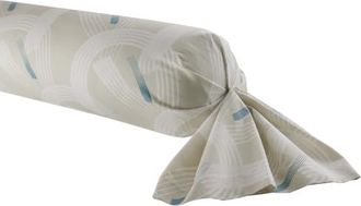 Origin Store Kissenbezug für Nackenrolle, bedruckt, aus Baumwolle, hergestellt in Frankreich, Gabin, 43 x 185 cm Origin