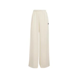 adidas Femme, Sport, Beige, Taille: 34 FR Adicolor Satin Wide Leg Track Pants