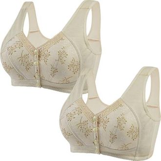 Generic Sous-v&ecirc;tements sexy pour femmes imprim&eacute;s sous-v&ecirc;tements sans gilet dentelle grande taille soutien-gorge sous-v&ecirc;tements, vert, 3XL