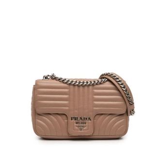 Prada Sac bandouli&egrave;re vintage doccasion - Femme - Pre-owned - Brun - Taille: ONE Size