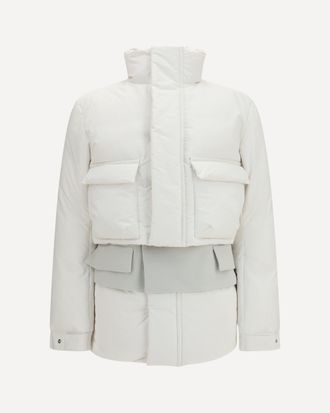 sacai Double padded Jacket with zip closure Female 3