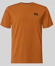 PME Legend T-Shirt mit Label-Details und Rundhalsausschnitt