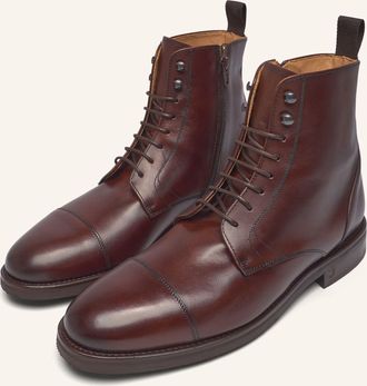 Henry Stevens Schn&uuml;rboots Winston cdb2 braun