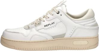 Replay Homme, Chaussures, Blanc, Taille: 41 EU Epic Man Base