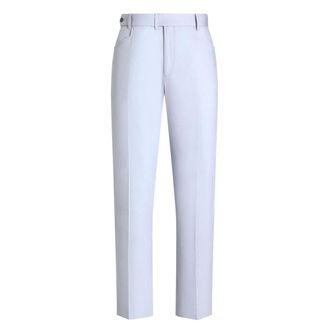 Dolce & Gabbana L&auml;ssige Herrenhose in Marineblau - - Trousers - Herren - Wei&szlig; - XL