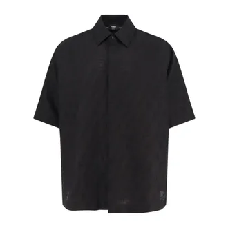 Fendi Herren, Shirts, Schwarzk, MGr&ouml;&szlig;e