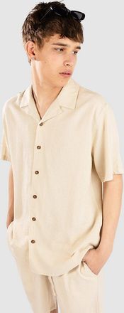 Anerkjendt Akleo Cot-Linen-Vis Hemd brown rice melange