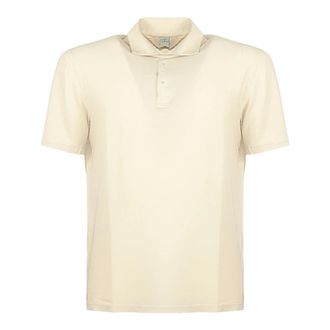 Fedeli Homme, Tops, Beige, Taille: 2XL Cotton Piquet Polo