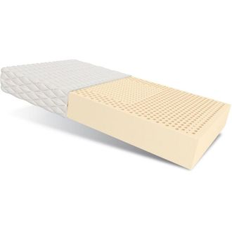 FDM Matratze 70x140 cm Latexmatratze udine 7 Zonen Latex H2 9 cm aloe vera