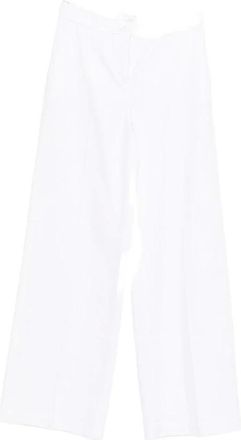 Via Masini 80 Femme, Pantalons, Blanc, Taille: 40 FR Pantalon ample