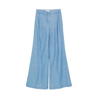 Via Masini 80 Damen, Hosen, Blau, XSGr&ouml;&szlig;e